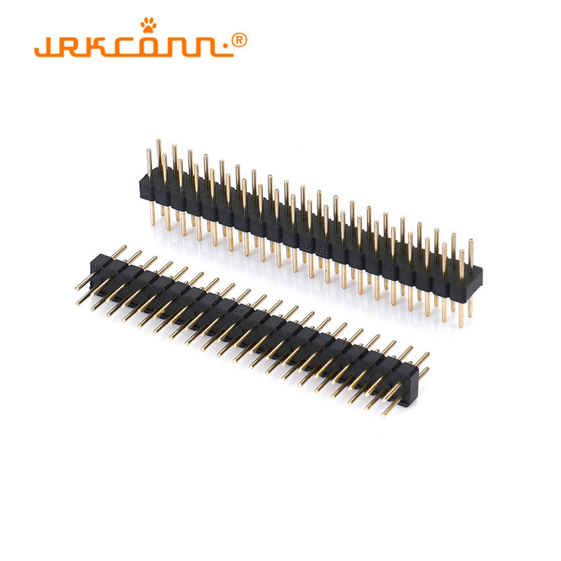 Straight Dip Type 2.54mm Pitch Machined 180 Degree Round Female Pin ...