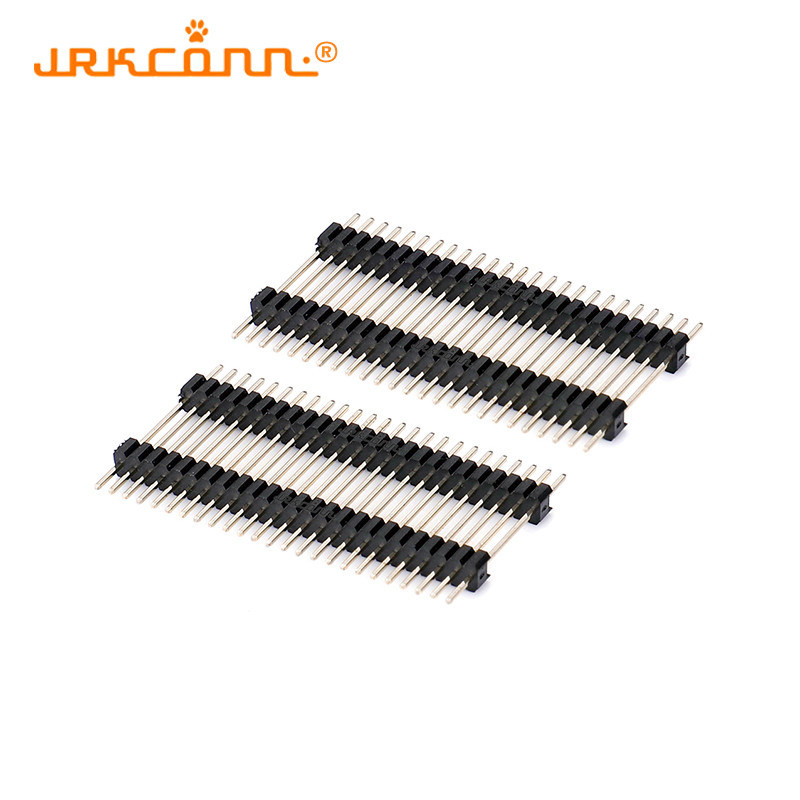 1.27MM ST Vertical PH Two Pin Header Connector Single Row Double Insulators