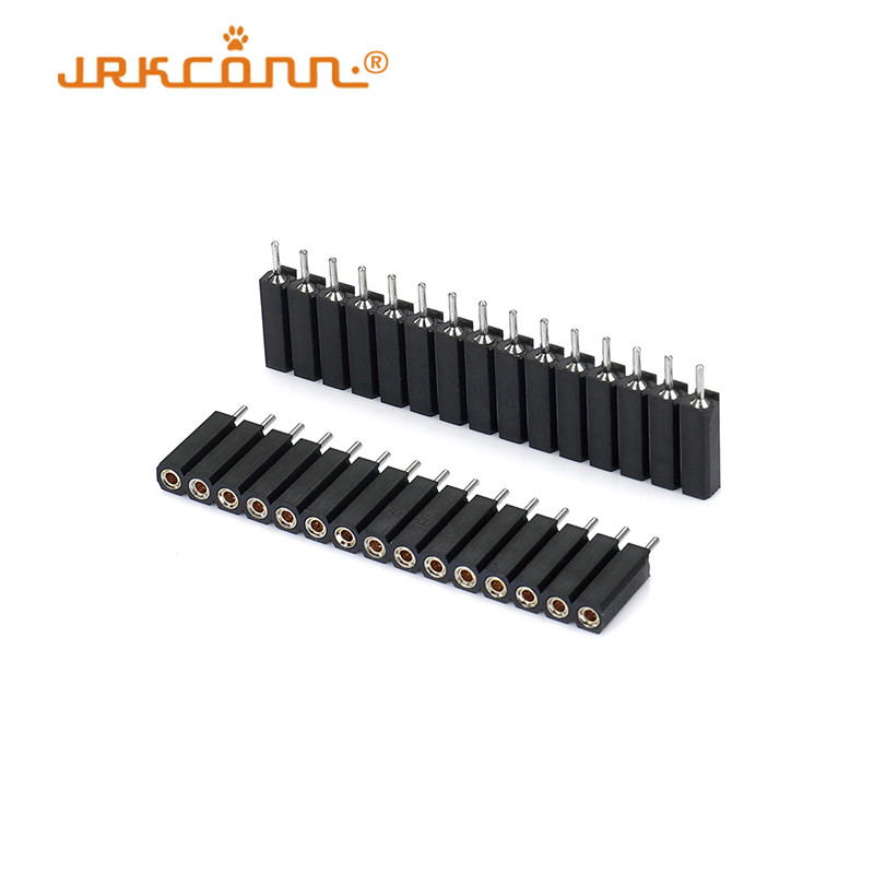 Pin Header Female Machined Female Header Connector St Vertical Type